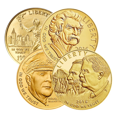 $5 US Mint Commemorative Gold Coin (BU or Proof) l JM Bullion™