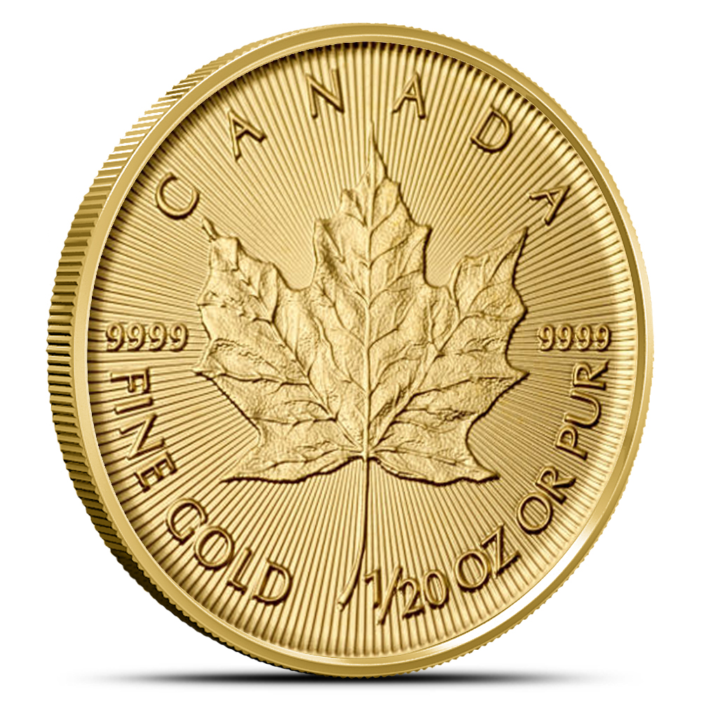 Buy 2017 1/20 oz Canadian Gold Maple Leafs Online | JM Bullion™