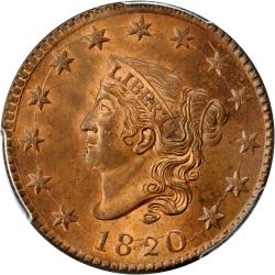 1820 Liberty Head Large Cent Value | JM Bullion™