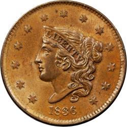 1836 Liberty Head Large Cent Value | JM Bullion™