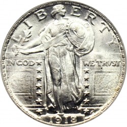 1918 Standing Liberty Quarter Value | JM Bullion™