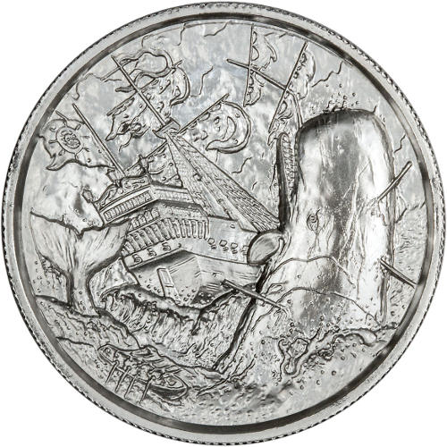 Buy 2 oz Privateer The White Whale Silver Rounds ¦ JM Bullion™