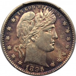 1895 Barber Quarter Value | JM Bullion™