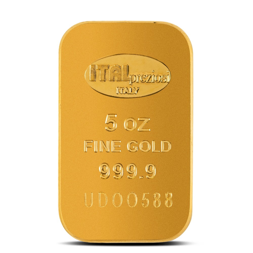 Buy 5 oz Gold Bars Online (Varied Brands) l JM Bullion™