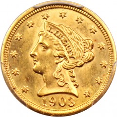 1903 Liberty Head $2.5 Gold Coin Value | JM Bullion™