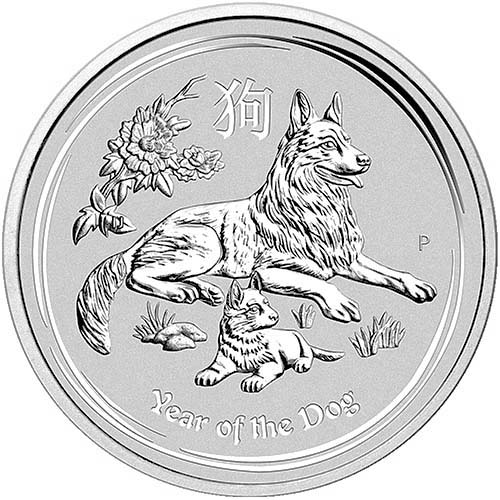 Buy 2018 1 oz Australian Silver Dog Coins l JM Bullion™