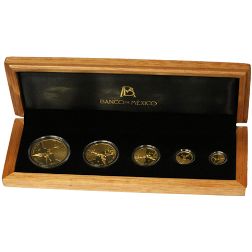 2021 Proof Mexican Gold Libertad 5-Coin Set l JM Bullion™