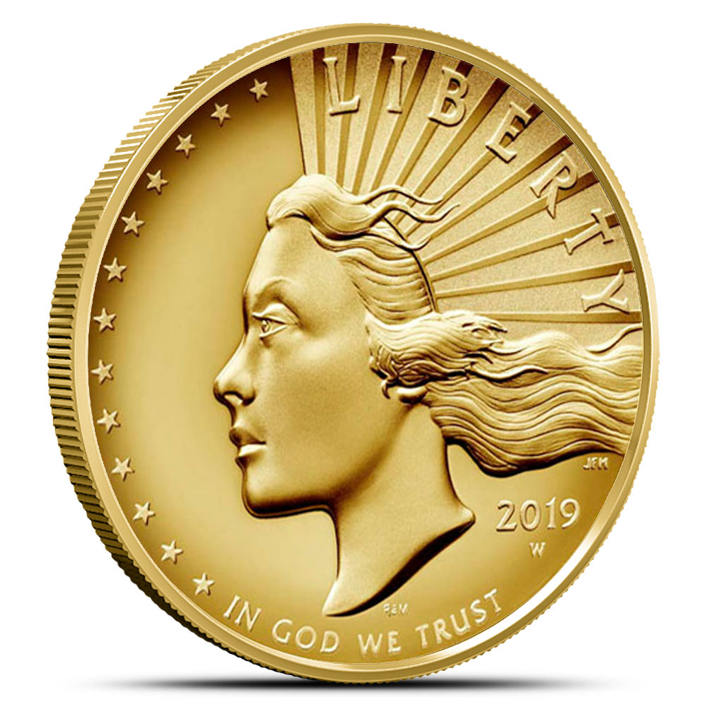 2019-W 1 oz American Liberty High Relief Gold Coins l JM Bullion™