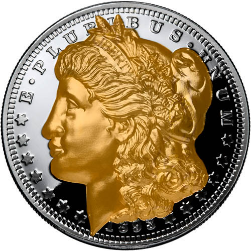 1 oz Colorized Domed Morgan Dollar Silver Rounds l JM Bullion™