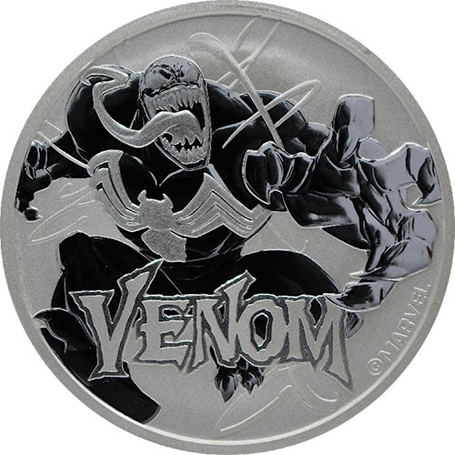 2020 1 oz Tuvalu Venom Marvel Series Silver Coins l JM Bullion™
