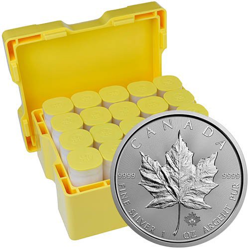 2022 1 oz Canadian Silver Maple Leaf Monster Box l JM Bullion™