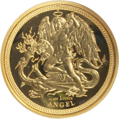 2018 1 oz Isle of Man Gold Angel Coin l JM Bullion™