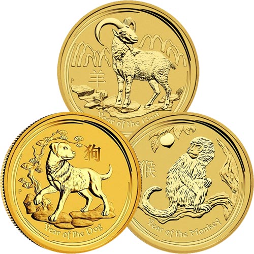 2 oz Gold Coin (VC, VM, RY) l JM Bullion™