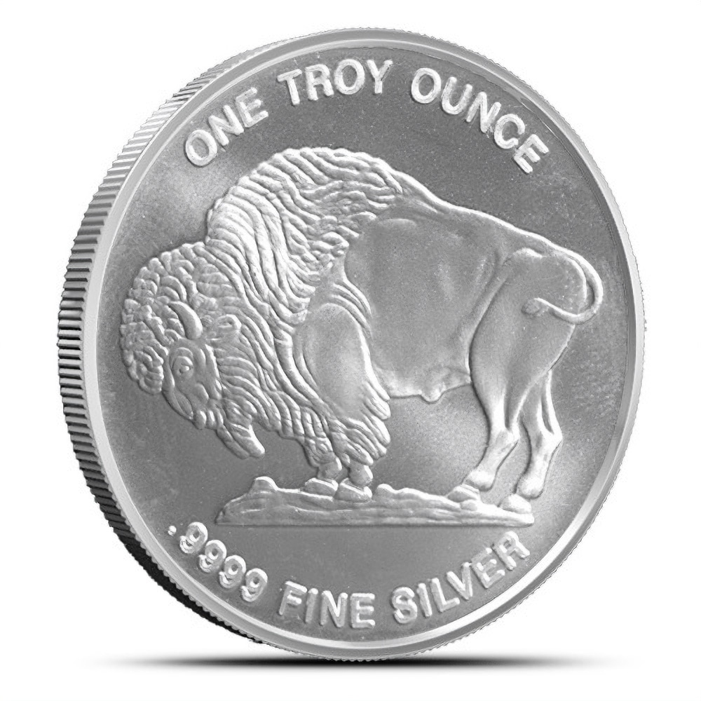 1 oz Buffalo Silver Round (New, .9999) l JM Bullion™