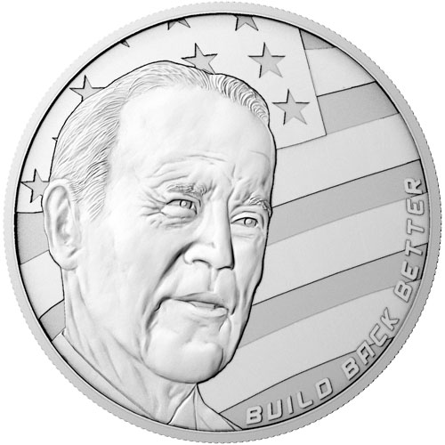 1 oz Biden Build Back Better Silver Round l JM Bullion™