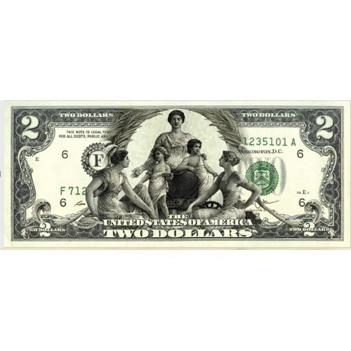 $2 Educational Legal Tender Note l JM Bullion™
