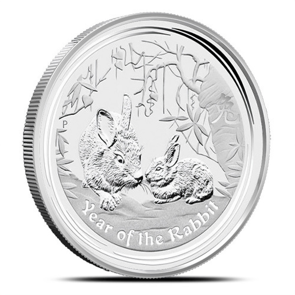 2011 1 oz Australian Silver Lunar Rabbit Coin l JM Bullion™