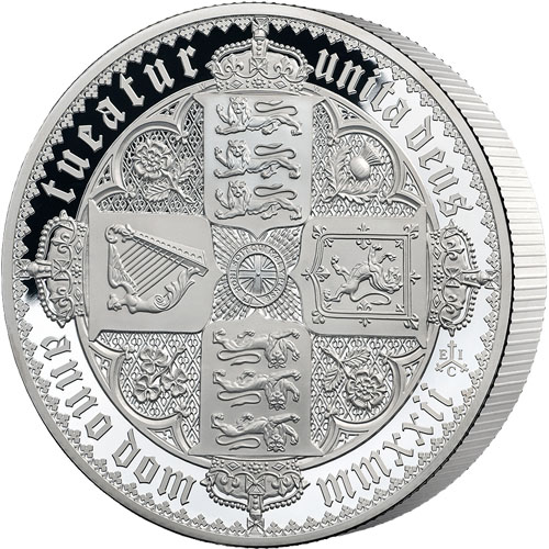 2022 1 Kilo Proof St. Helena Silver Gothic Crown Coin l JM Bullion™