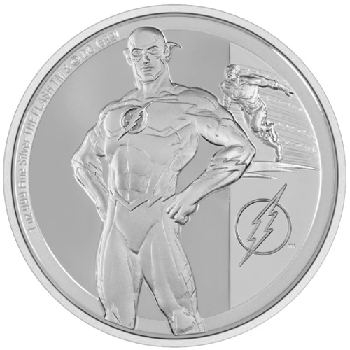 2022 1 oz Proof Niue Silver Classic Superhero Flash Coin l JM Bullion™