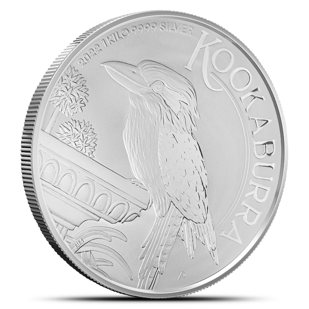 2022 1 Kilo Australian Silver Kookaburra Coin (BU) l JM Bullion™
