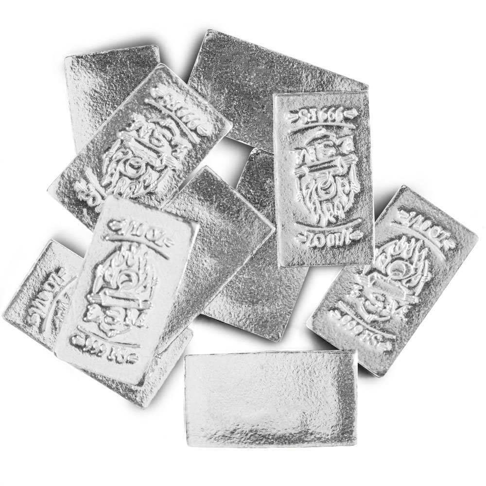 1/10 oz Local Silver Mint Bar Bag (10 Bars, New) l JM Bullion™