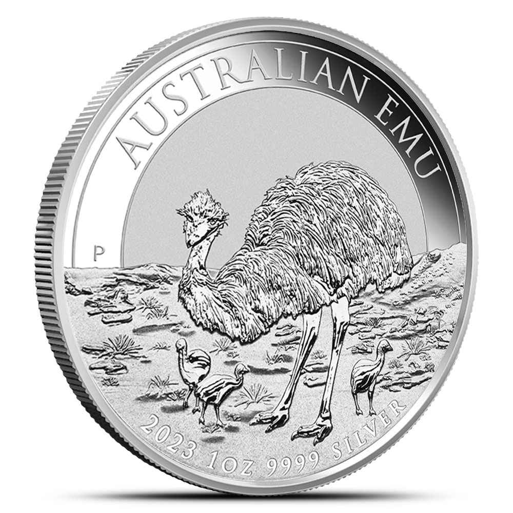 2023 1 oz Australian Silver Emu Coin (BU) l JM Bullion™