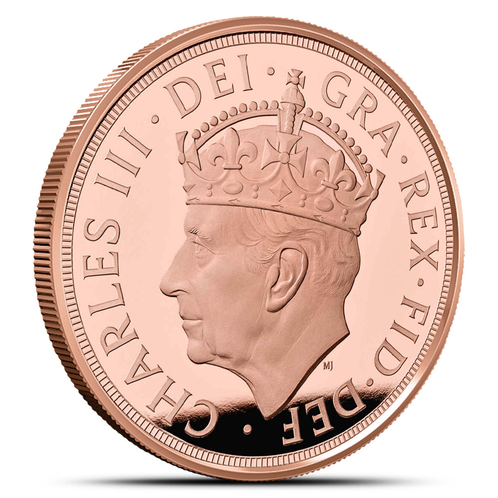 GB Gold Coronation of King Charles III Sovereign 5-Coin Set l JM Bullion™