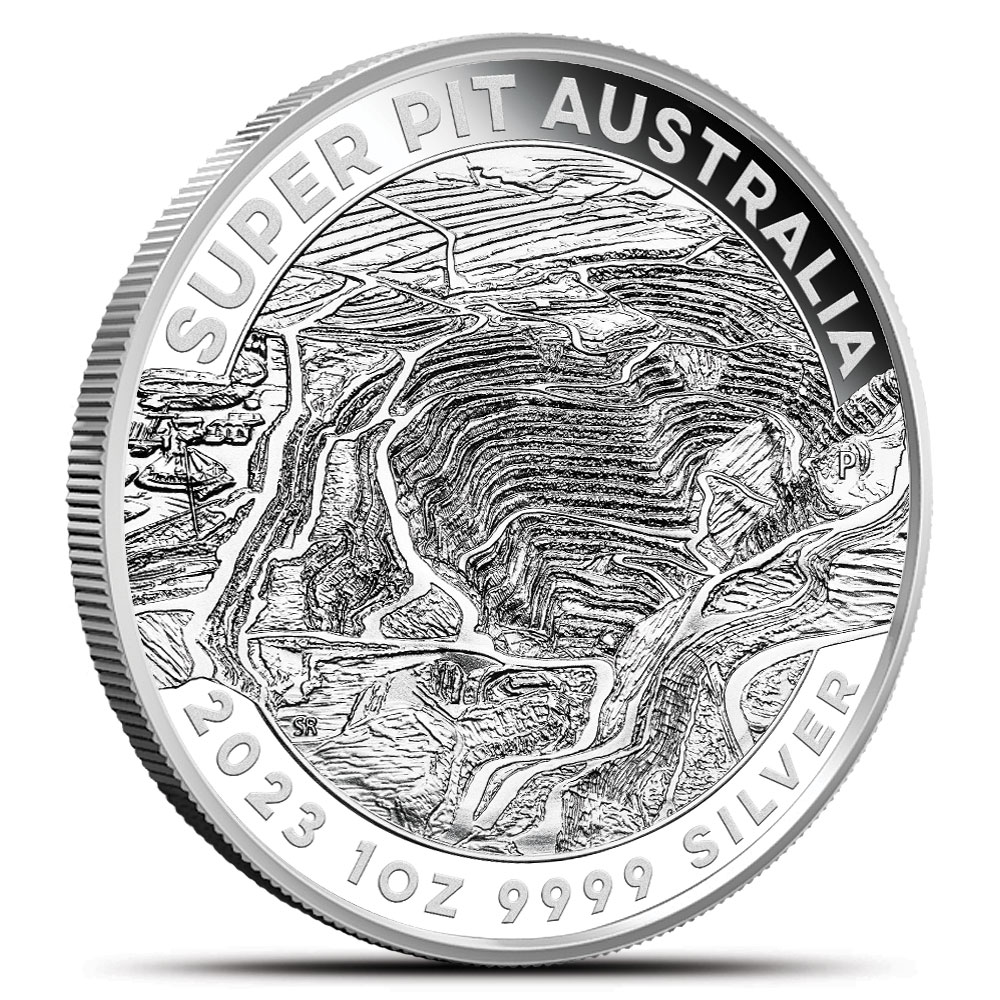 2023 1 oz Australian Silver Super Pit Coin (BU) l JM Bullion™