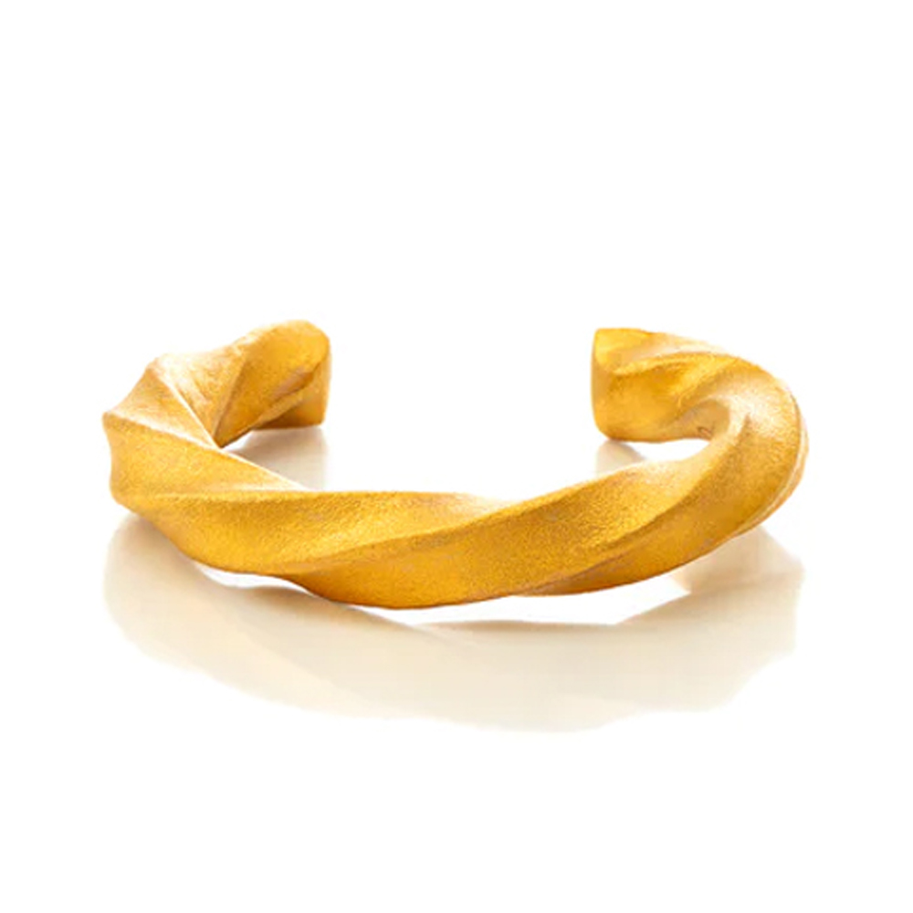 Nebü 1/4 oz 24K Bullion Twist Ring l JM Bullion™