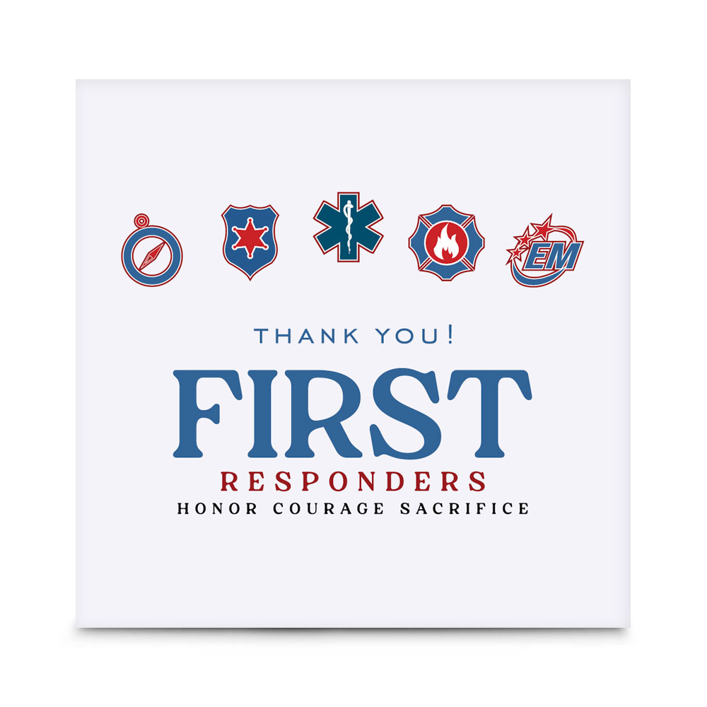 Thank You First Responders | JM Bullion