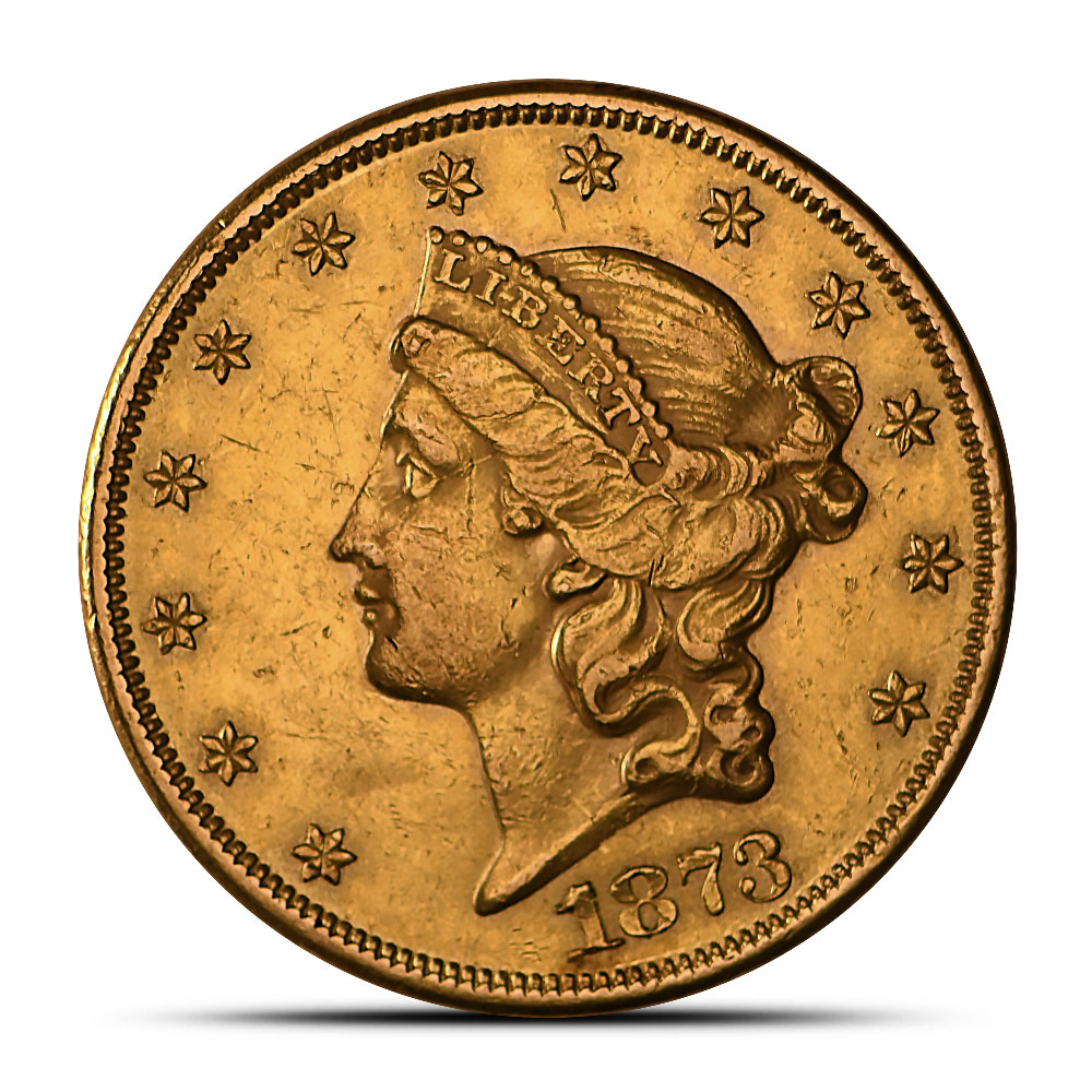 Pre-33 $20 Liberty Gold Double Eagle Coin (Type 2, XF) l JM Bullion™
