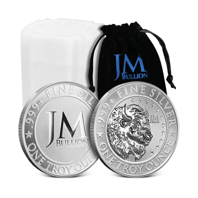 JM Bullion Starter Pack – 1 oz JM Bullion Buffalo Silver Tube (10 ...